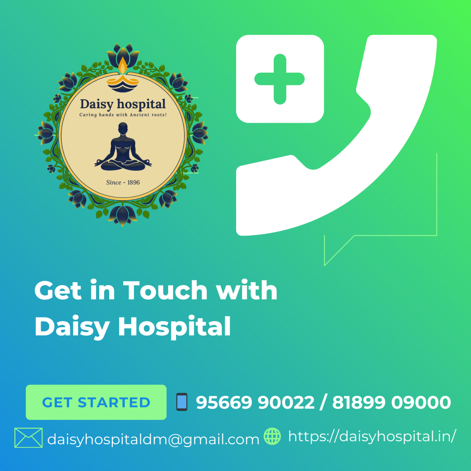 Contact Daisy Hospital Chennai | AYUSH Care in Kovilambakkam